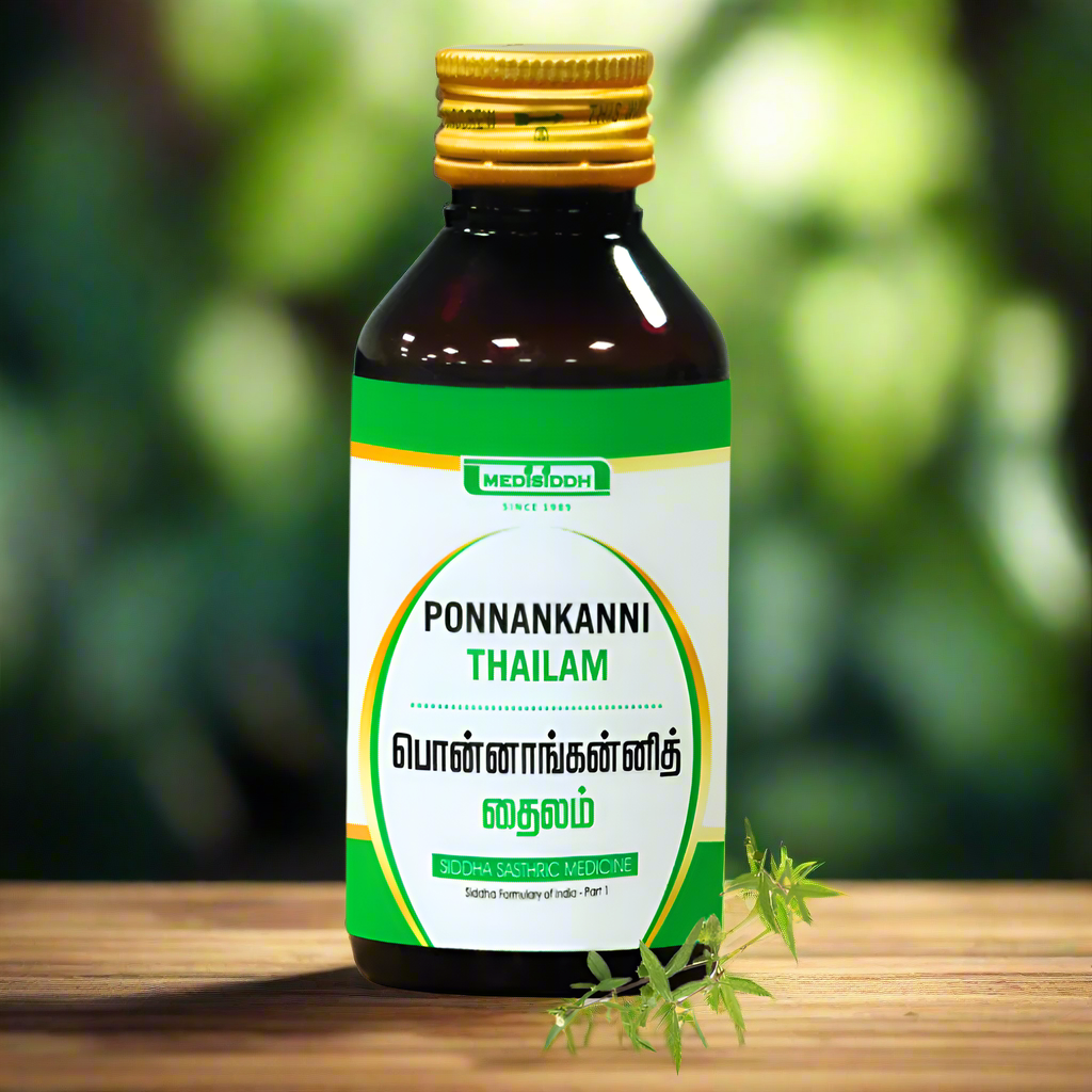 Buy Ponnankanni Thailam - Care for Hair & Scalp – AllHerbs.com